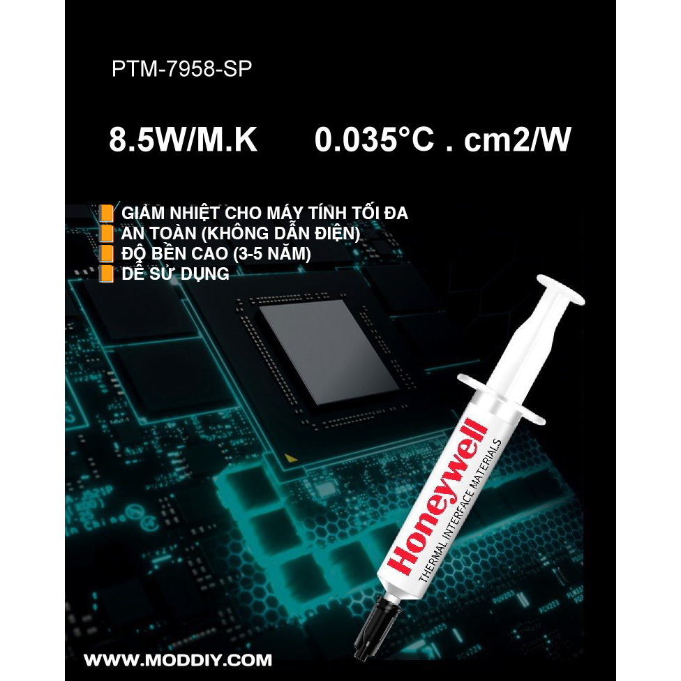 Keo tản nhiệt HONEYWELL PTM7958-SP PTM7950-SP | Shopee Việt Nam