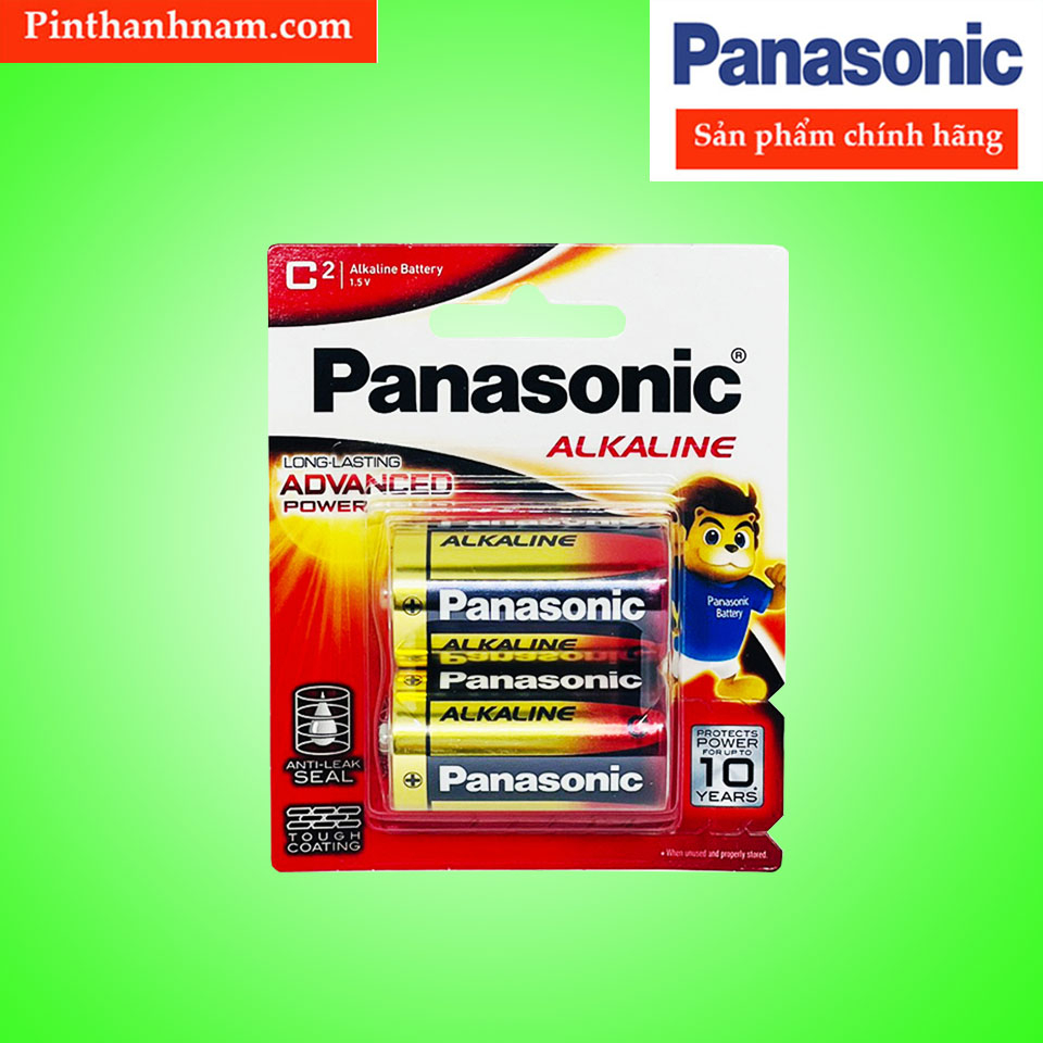 Pin Trung Panasonic alkaline LR14 Vỉ 2 Viên Xuất Xứ Nhật Bản - Dung ...