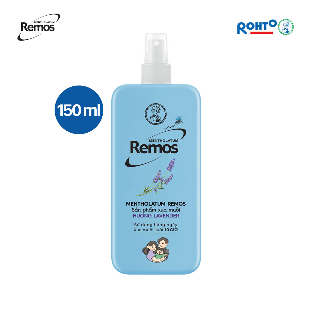 Xịt chống muỗi hương lavender Rohto Mentholatum Remos 150ml | Shopee ...