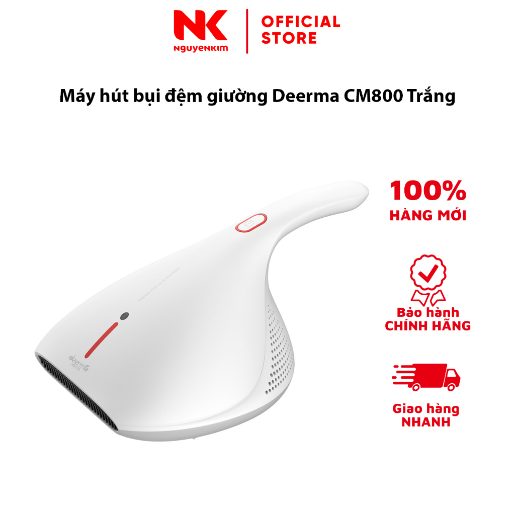 Máy hút bụi đệm giường Deerma CM800 Trắng | Shopee Việt Nam