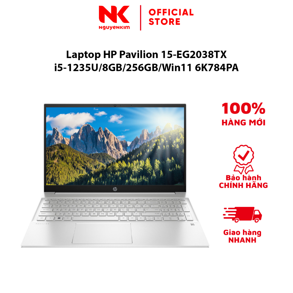 Laptop HP Pavilion 15-EG2038TX i5-1235U/8GB/256GB/Win11 6K784PA | Shopee Việt Nam