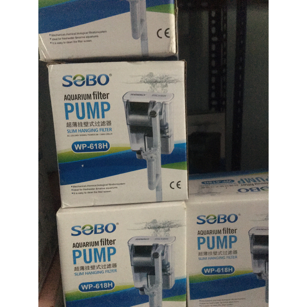Lọc thác SOBO WP- 618H dùng lọc nước bể cá cảnh,bể thủy sinh. | Shopee Việt Nam