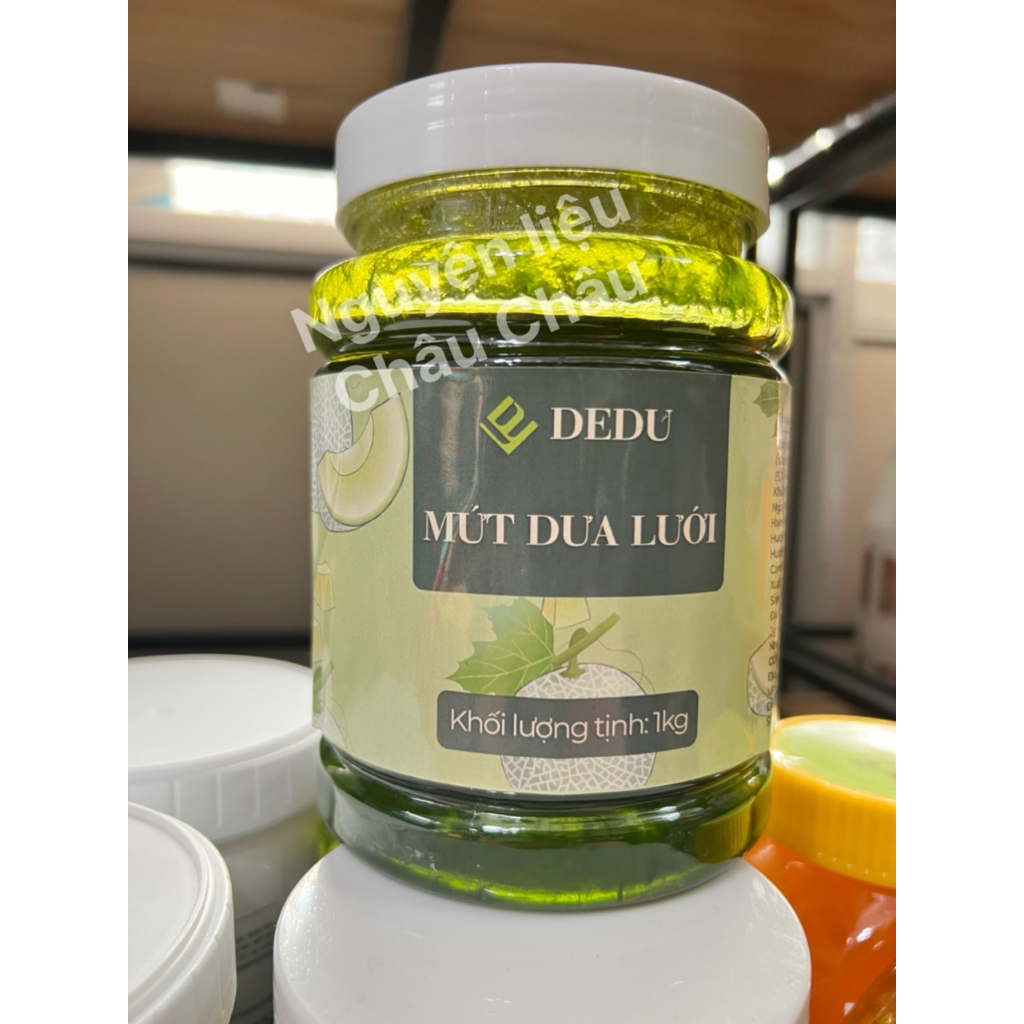Mứt Dưa Lưới Dedu hộp 1kg - CHUYÊN PHA CHẾ TRÀ SỮA, TRÀ HOA QUẢ THƠM ...