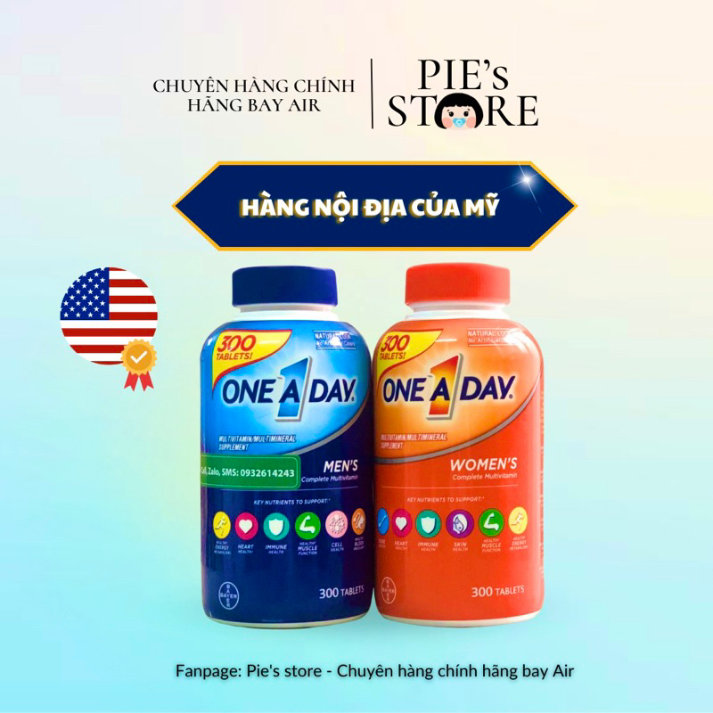 🇺🇸 𝐎𝐧𝐞 𝐀 𝐃𝐚𝐲 𝐌𝐞𝐧’𝐬 𝐚𝐧𝐝 𝐖𝐨𝐦𝐞𝐧 - 𝐯𝐢𝐭𝐚𝐦𝐢𝐧 𝐭𝐨̂̉𝐧𝐠 𝐡𝐨̛̣𝐩 𝐝𝐚̣𝐧𝐠 𝐯𝐢𝐞̂𝐧 𝐮𝐨̂́𝐧𝐠 𝐝𝐚̀𝐧𝐡 𝐜𝐡𝐨 𝐧𝐚𝐦 𝐧𝐮̛̃ ️ ...