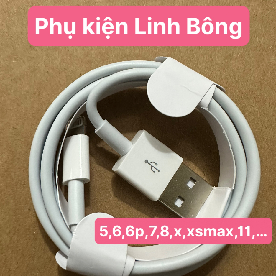 Dây Cáp Sạc Dành Cho Điện Thoại 6/7/8/7plus/plus/x/xsmax/11/12/13/pro ...