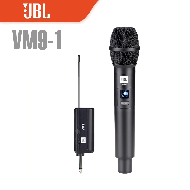 micro hát karaoke không dây,VM9 microphone wireless,micro không dây cao cấp chống hú | Shopee ...