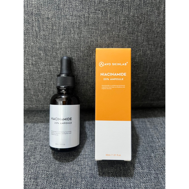 Serum niacinamide 20% AVO - Giúp cấp ẩm, sáng da, giảm thâm và chống lão hóa 30ml | Shopee Việt Nam