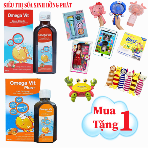 OMEGAVIT và OMEGA VIT PLUS bổ sung omega 3 , DHA, EPA phát triển trí ...