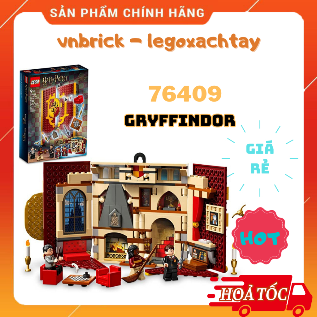 LEGO Harry Potter 76409 Bộ Cờ Nhà Gryffindor | Shopee Việt Nam
