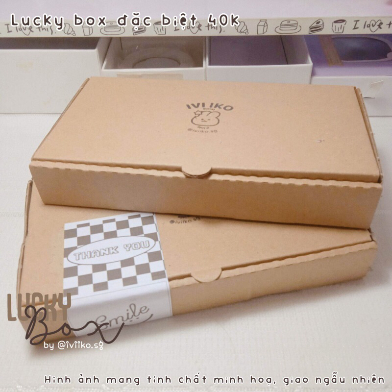 Lucky Box ko card(ảnh minh hoạ) | Shopee Việt Nam