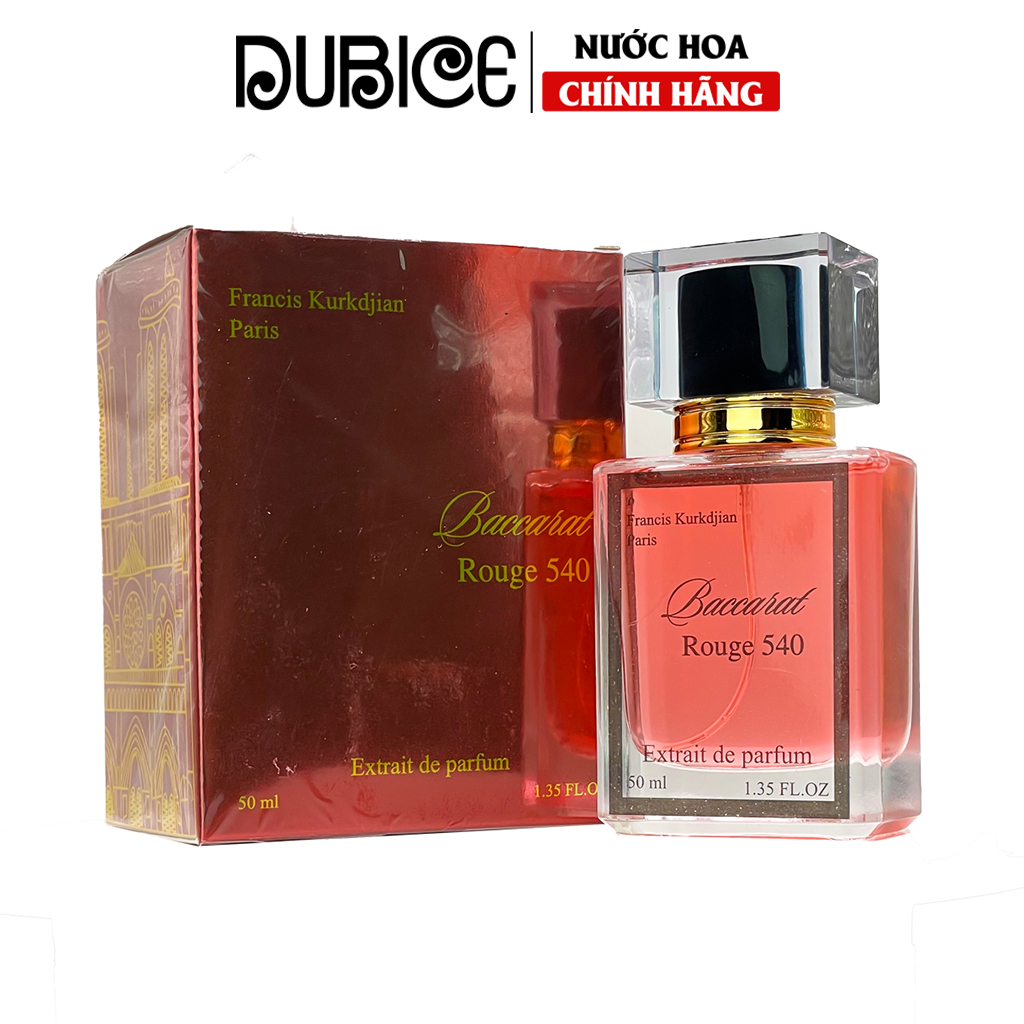 Tinh dầu nước hoa Nam Nữ Unisex 540 Red Baccarat lưu hương hơn 16 tiếng ...