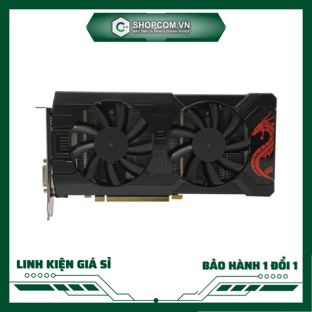 [BH 3 THÁNG 1 ĐỔI 1] AMD Radeon RX 570 8G DDR5 256Bit full cổng linh ...