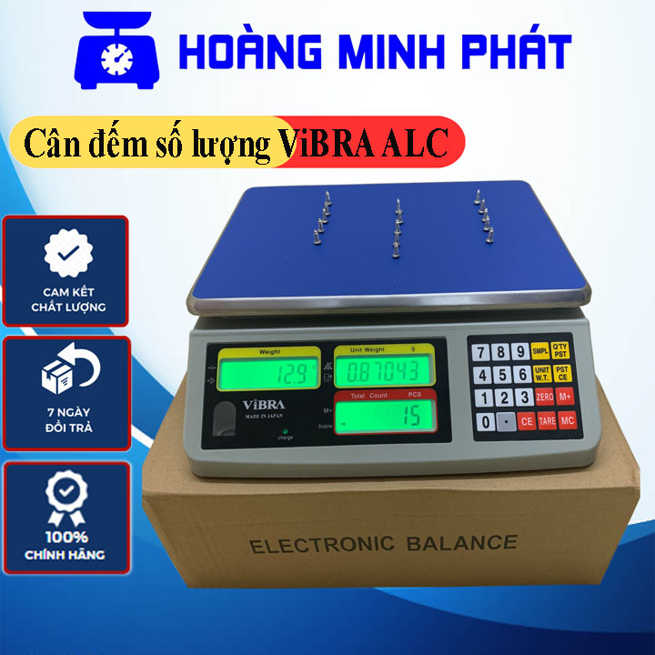 Cân Điện Tử Đếm Số Lượng ViBRA 3kg 6kg 15kg 30kg ALC. Đếm Chính Xác | Shopee Việt Nam