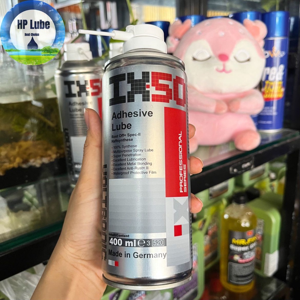 Dưỡng sên ix50 400ml nhập khẩu Đức bôi trơn tốt, chống văng, chống rỉ ...