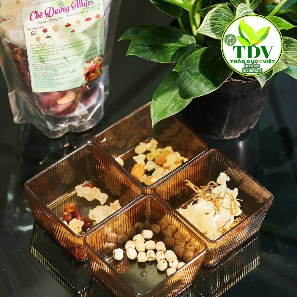 Combo 5 gói Trà Dưỡng Nhan 5 Vị (Gồm: 25g Hoa Cúc; 35g Nụ Hoa Hồng; 50g Long Nhãn; 50g Kỷ Tử ...