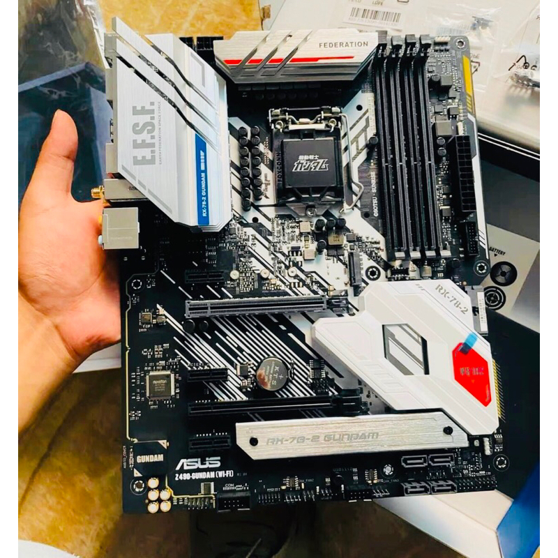 Mainboard Asus Z490 Gundam Wifi | Shopee Việt Nam