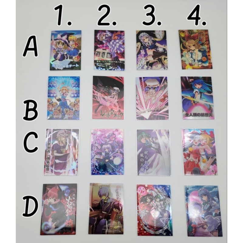 Thẻ bài Touhou Project 18, chính hãng | Shopee Việt Nam