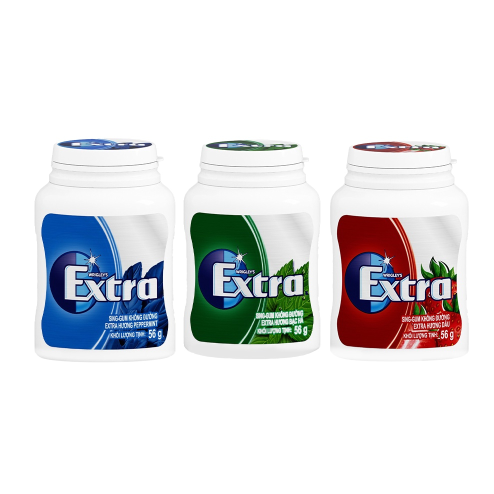 Kẹo sing-gum Extra hũ 40 viên | Shopee Việt Nam