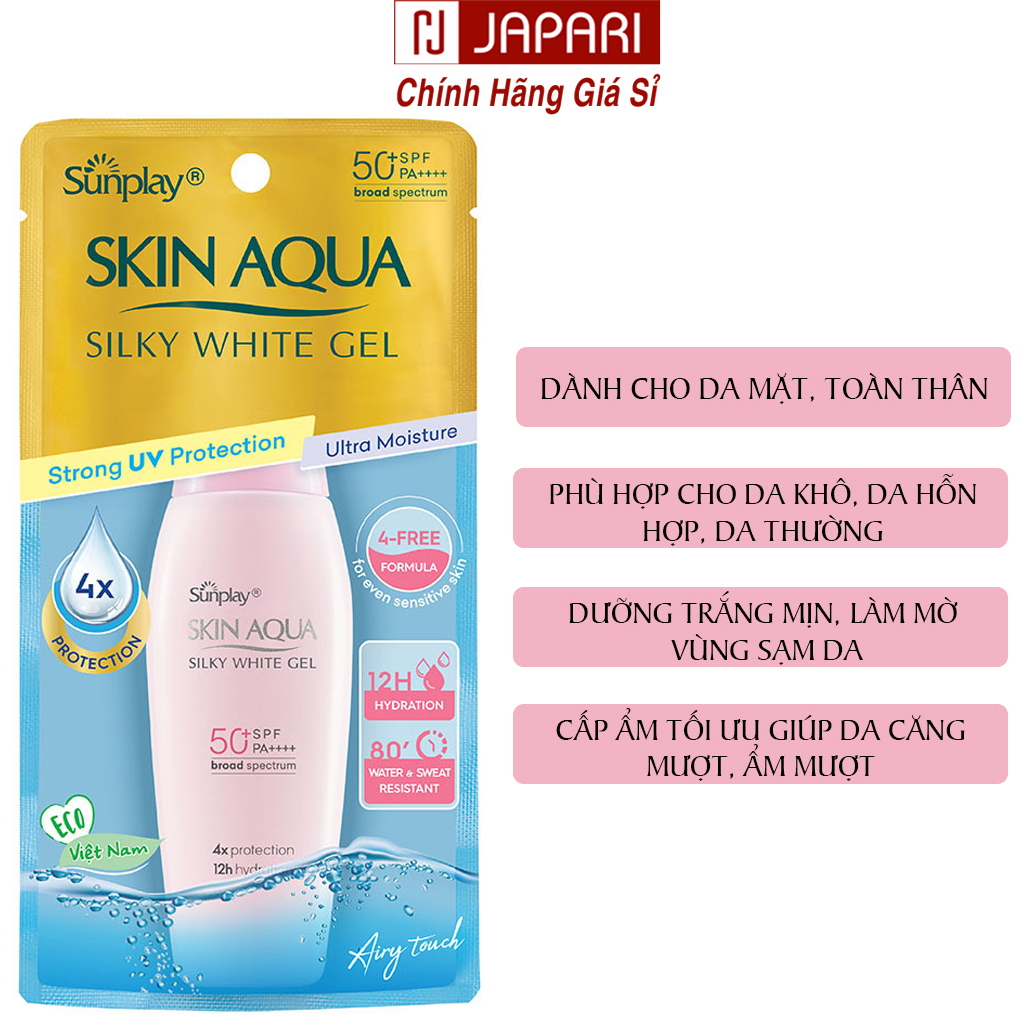 [CHÍNH HÃNG] Kem Chống Nắng Sunplay Skin Aqua Cho Da Mặt, Toàn Thân Kcn ...