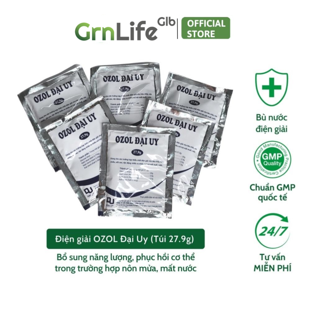 OZEROL trắng Đại Uy (27,9g) - Bột bù nước và điện giải | Shopee Việt Nam