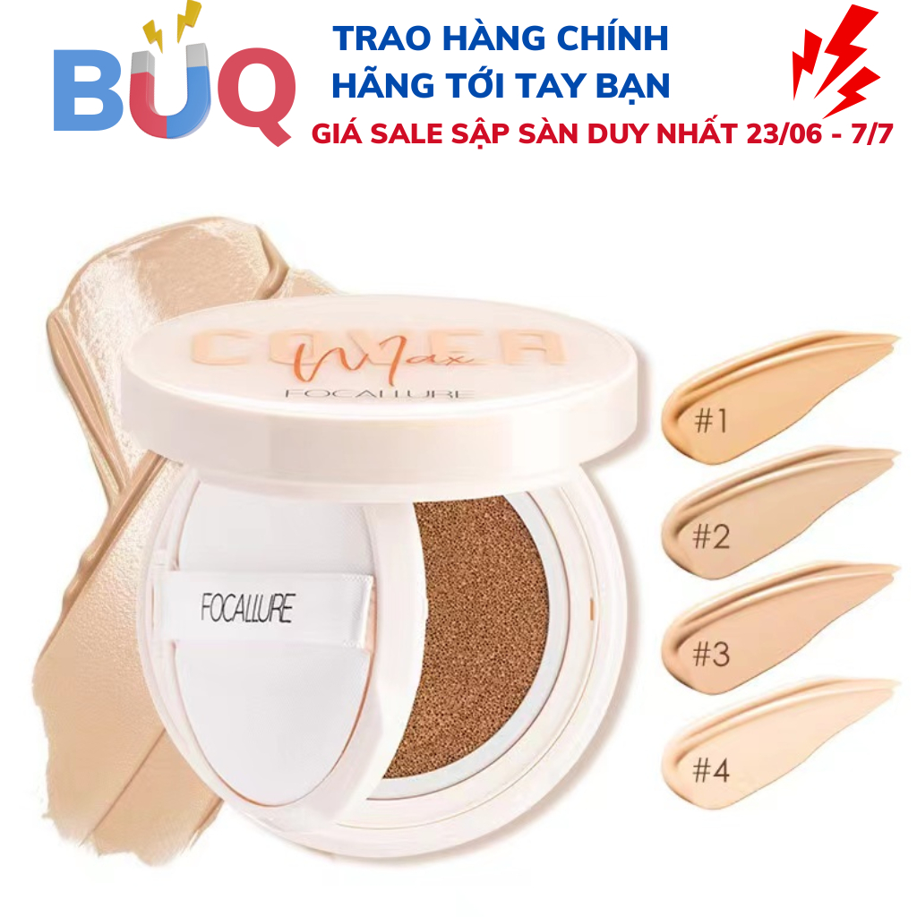 Phấn nước BB Focallure dưỡng ẩm mềm mịn cho làn da đẹp tự nhiên 12g FA ...