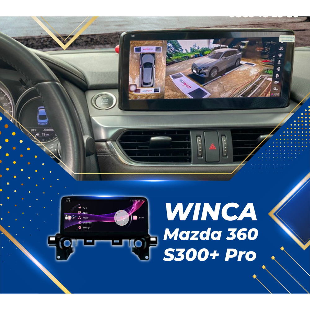 MÀN HÌNH ANDROID MAZDA 360 S300+ PRO/S400+ PRO | Shopee Việt Nam
