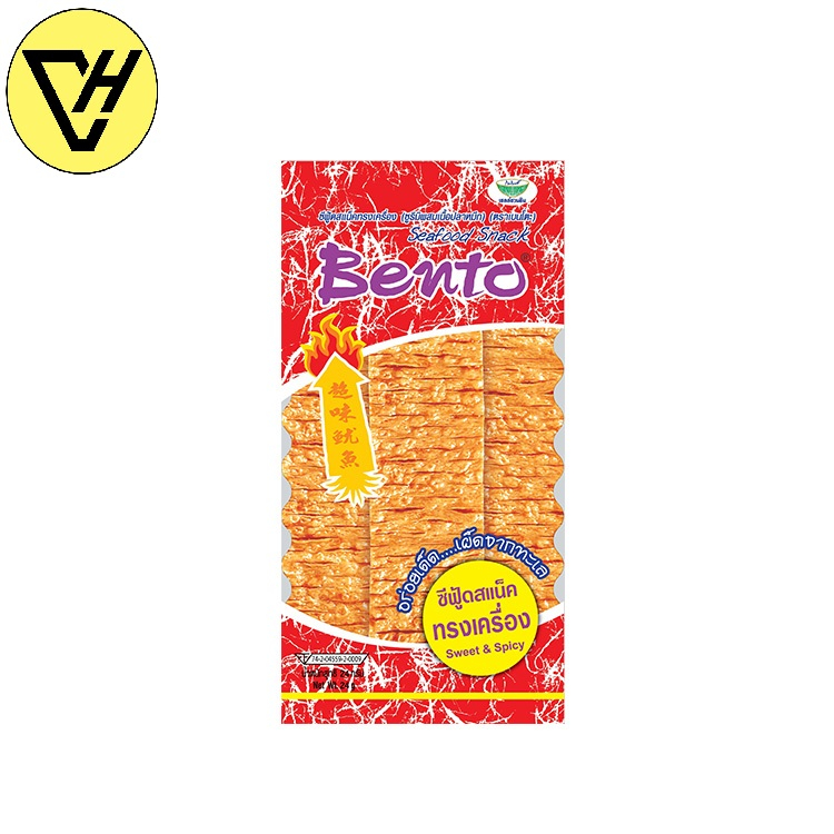 Snack mực tẩm gia vị Bento 5g & 4g - 13 gói/dây | Shopee Việt Nam