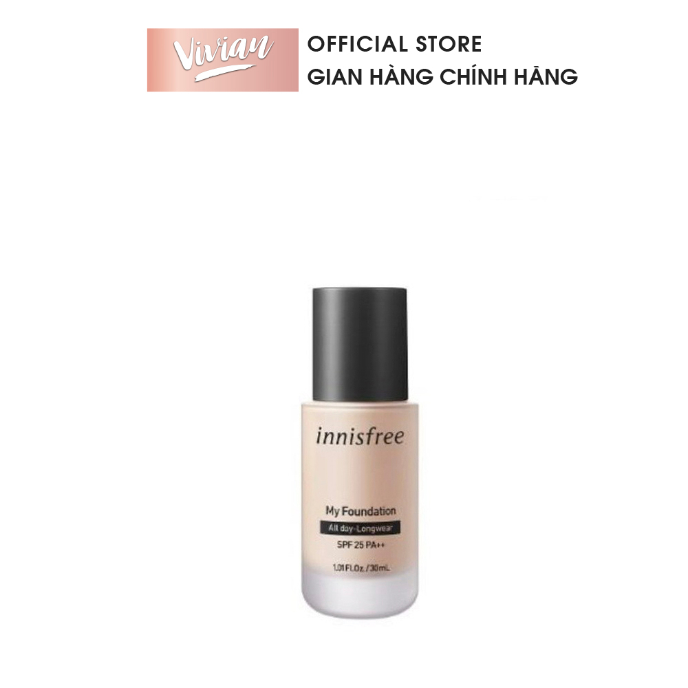 Kem nền kiềm dầu Innisfree All Day Longwear 30ml #21N (MP8236) | Shopee Việt Nam