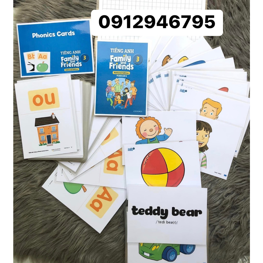 Flashcard Family and Friend National Edtion 3 | Shopee Việt Nam