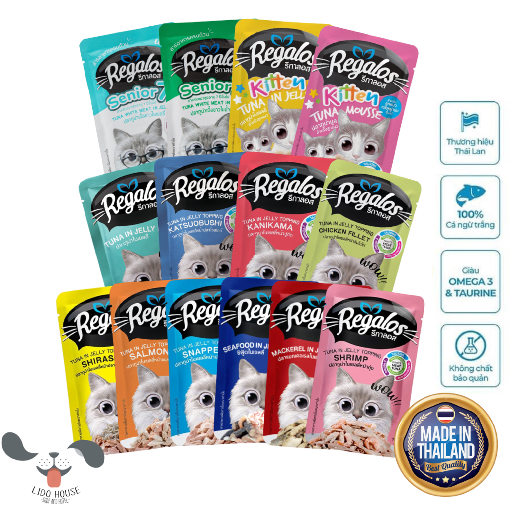 Pate Regalos cao cấp cho mèo – Pate Cá Ngừ nhập khẩu Thái Lan cho mèo ...