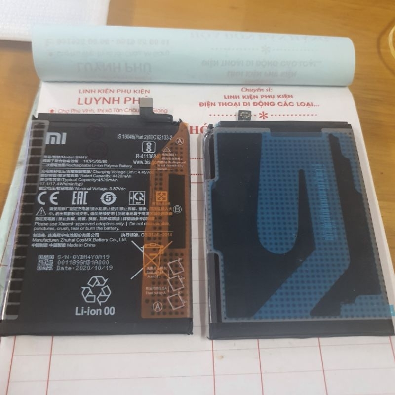 Pin redmi K40 K40 PRO xiaomi poco F3 BM4Y zin | Shopee Việt Nam