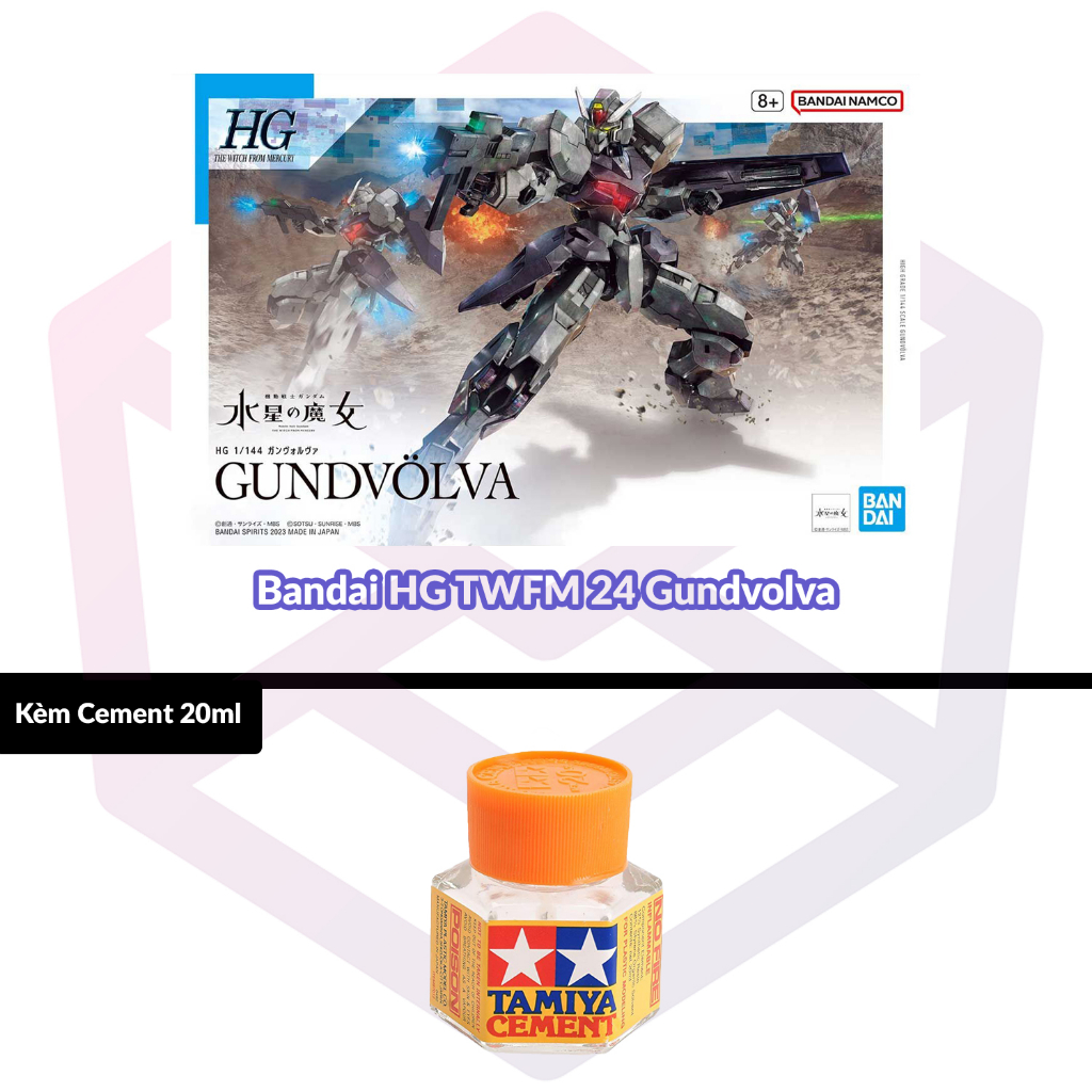 Mô hình Gundam Bandai HG TWFM 24 Gundvolva 1/144 MS Gundam TWFM [GDB ...