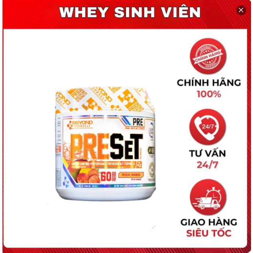 [Có bảo hành] [Chính hãng] Beyond Preset Pre Workout Tăng Sức Mạnh ...