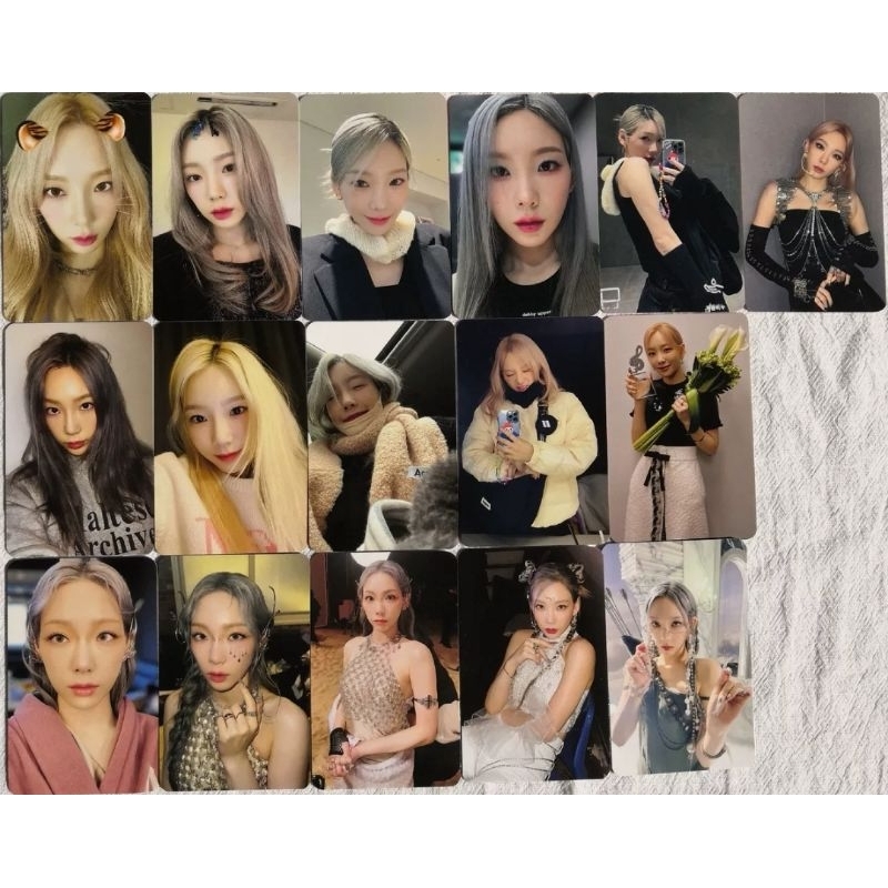 (SALE) Ảnh album INVU Taeyeon photocard official SNSD Oh!GG Girls ...