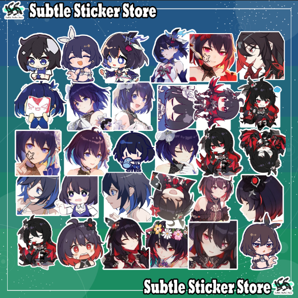 [Honkai Impact] - Set 10/15/30 Sticker Seele / Seele Vollerei game ...