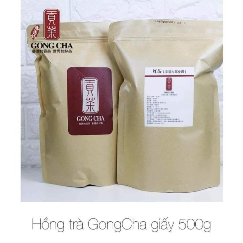 Hồng Trà GONGCHA túi giấy 500g | Shopee Việt Nam