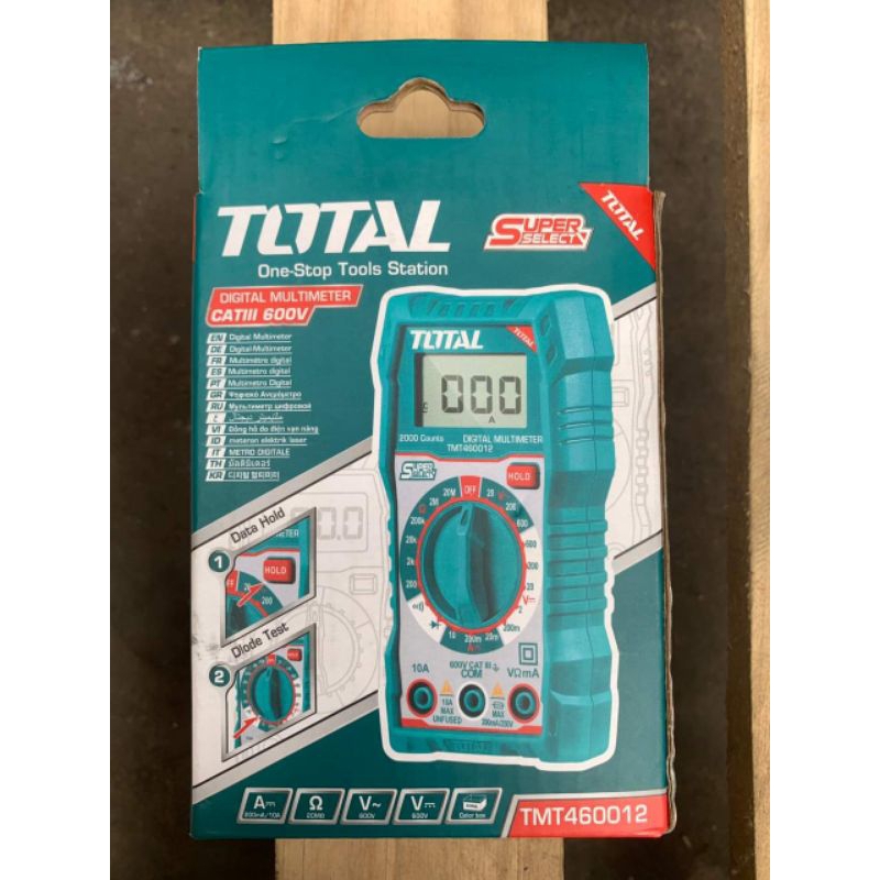 Đồng hồ đo điện TOTAL TMT460012 (dòng giá rẻ) | Shopee Việt Nam