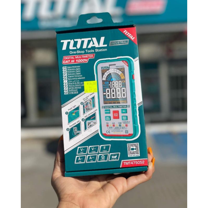 Đồng hồ đo điện đa năng TOTAL TMT475052 (mẫu cao cấp) | Shopee Việt Nam