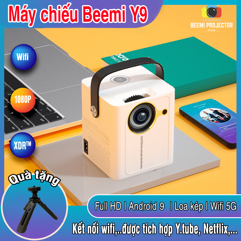 Máy Chiếu Mini Full HD Beemi Y9 Máy Chiếu Phim Mini Tại Nhà Kết Nối ...