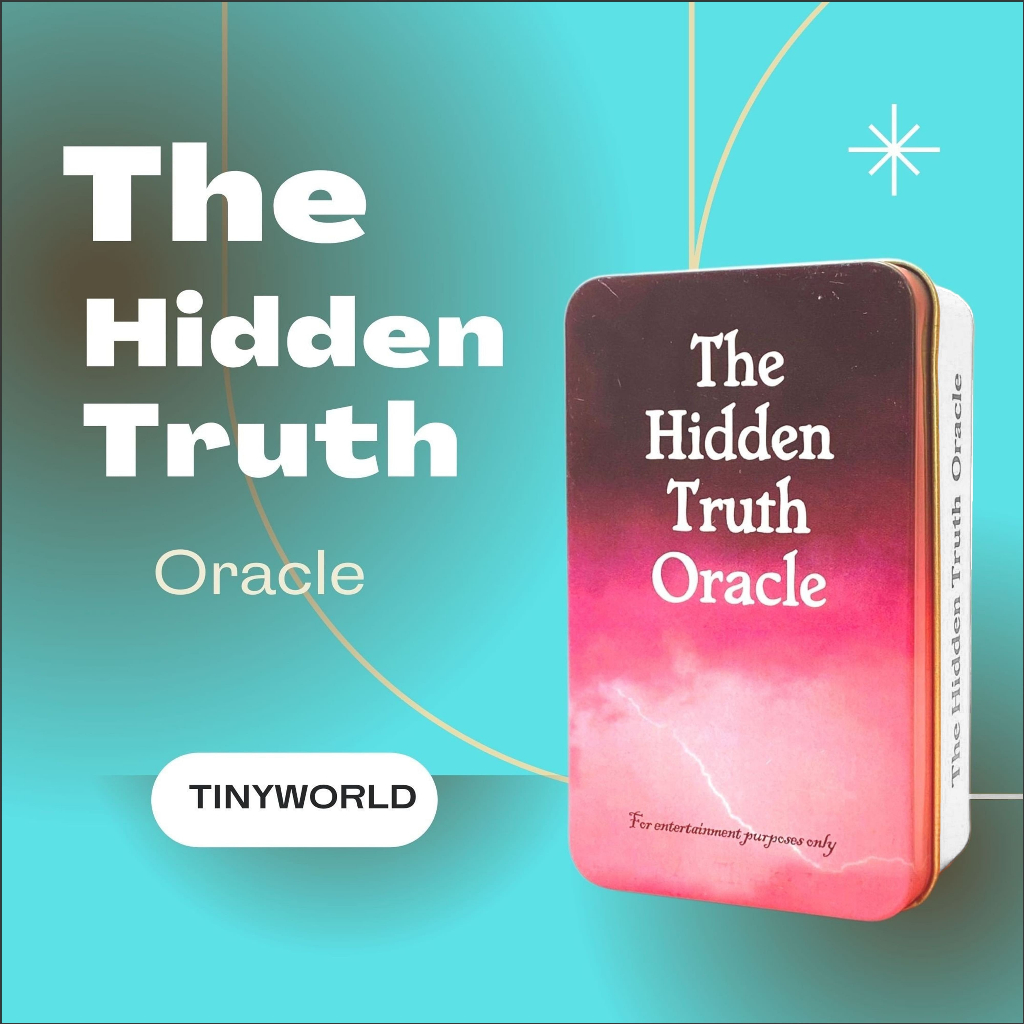 Bộ Bài The Hidden Truth Oracle Hộp Sắt S5 | Shopee Việt Nam