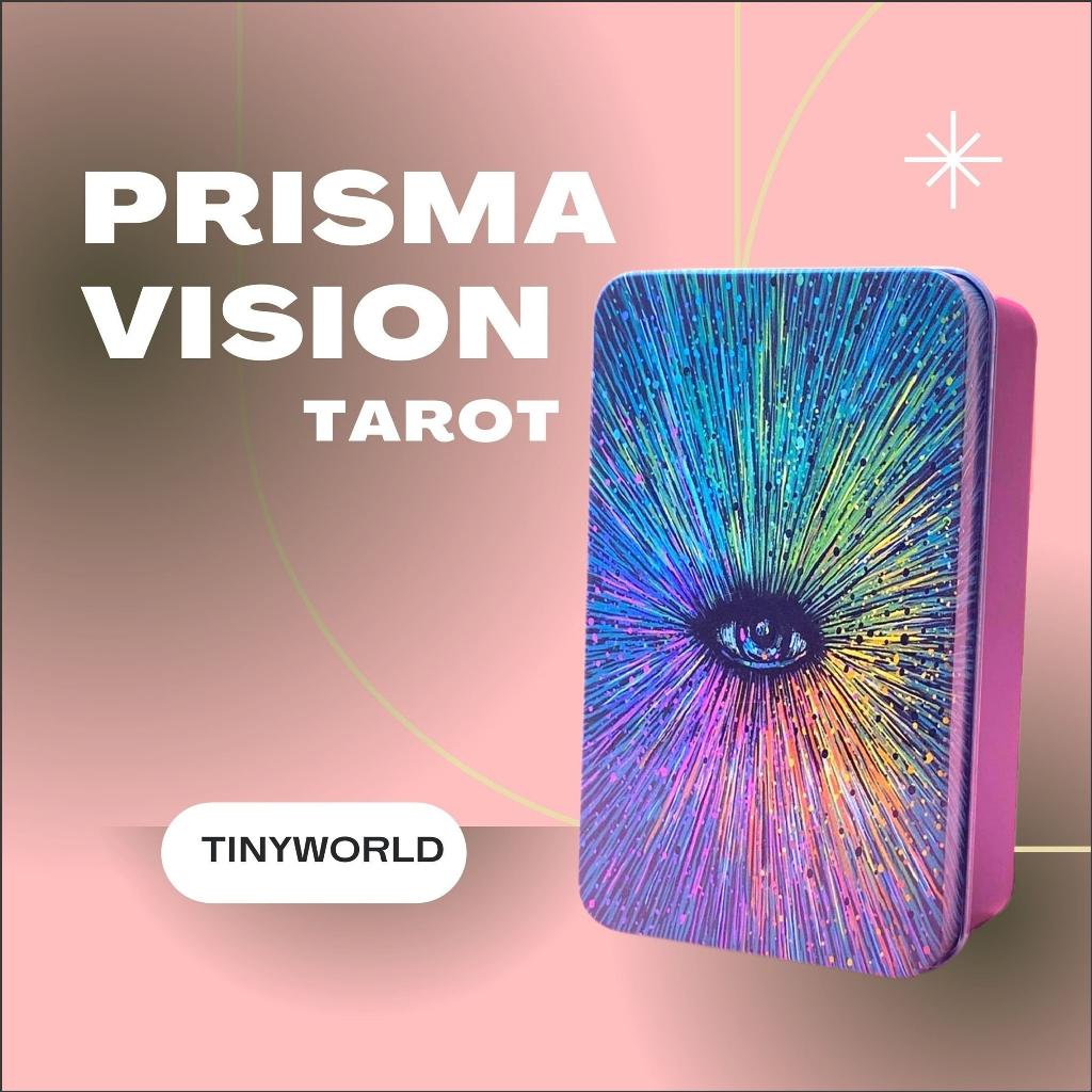 [Mã SKAMLSC2841 giảm 10% đơn 100K] Bộ bài Prisma Visions Tarot Hộp Sắt S3 | Shopee Việt Nam