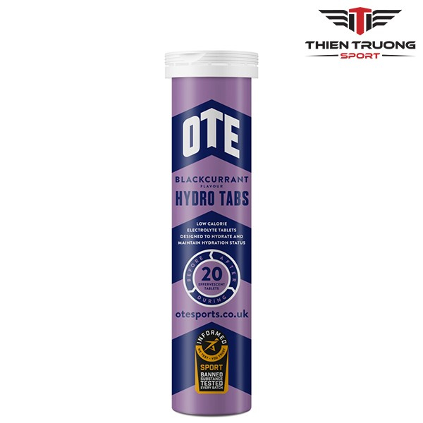 [LỌ 20 VIÊN] Viên sủi điện giải OTE Hydro Tabs, Bù Nước Nhanh Chóng ...