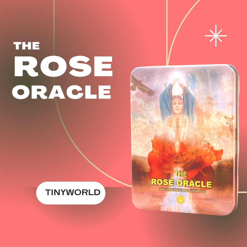 Bộ Bài The Rose Oracle 44 Thẻ Mạ Tím Hộp Sắt S6 | Shopee Việt Nam