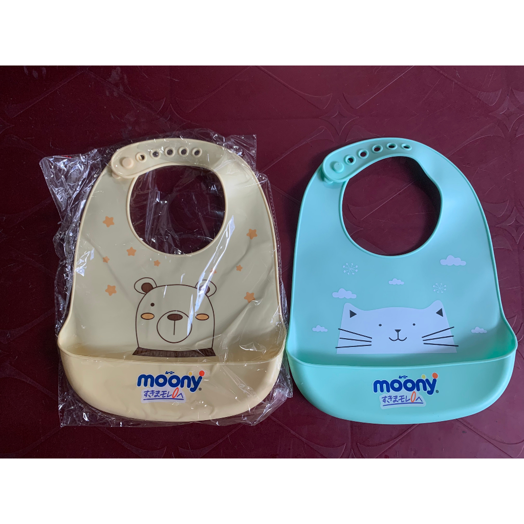 HỘP 2 YẾM ĂN DẶM SILLICON HÌNH THÚ ( HÀNG KM MOONY ) | Shopee Việt Nam