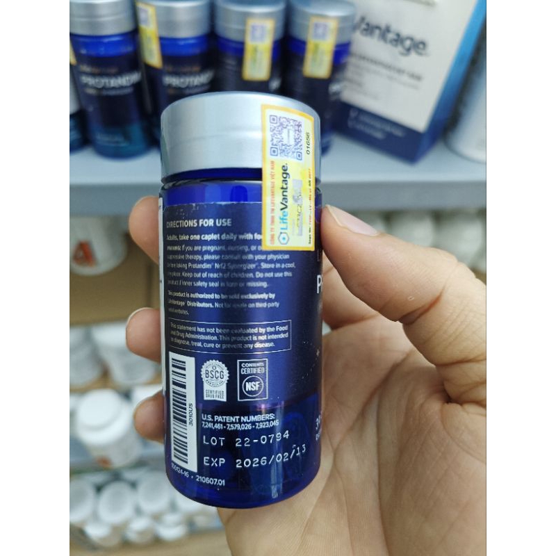 [ Chuẩn CTY có tem ] Protandim Nrf2 Lifevantage ( Tem tiếng việt QR ...