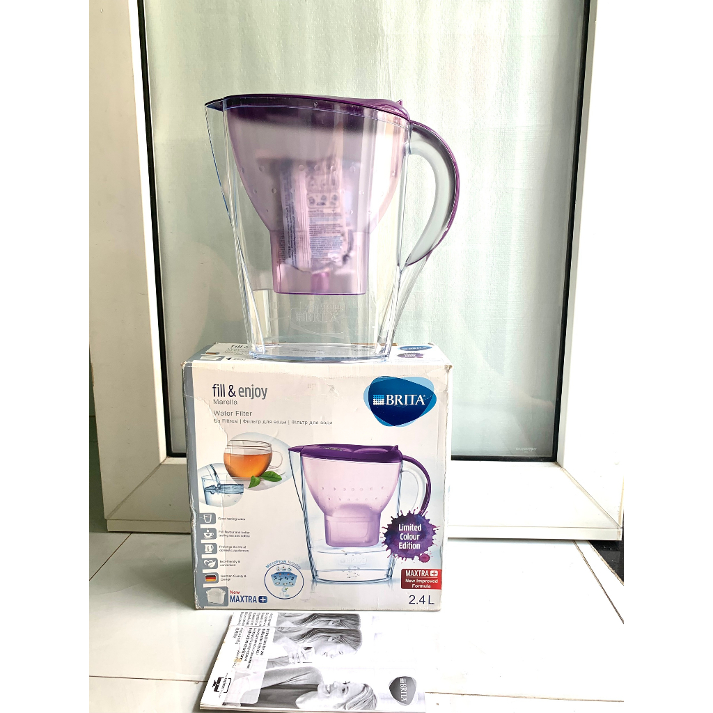 [CHÍNH HÃNG GIÁ RẺ] Bình Lọc Nước BRITA Marella Basic Purple - 2.4L ...