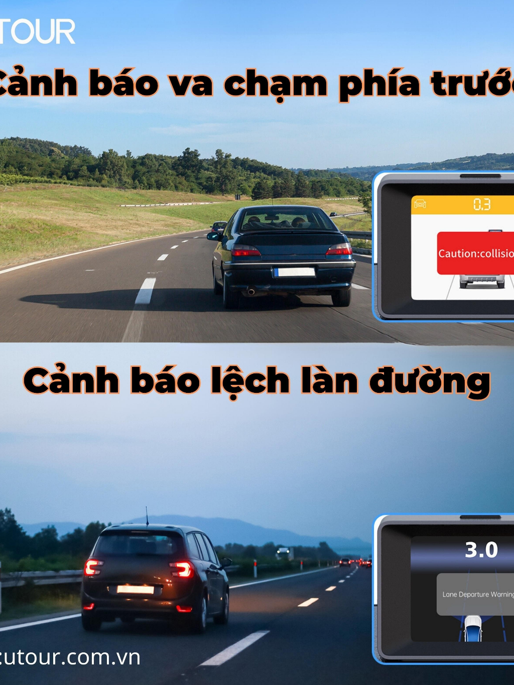 Camera Hành Trình UTOUR C2M PRO 4K Chính Hãng | Shopee Việt Nam