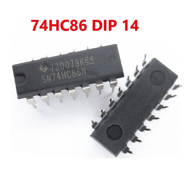 74HC86 Dip 14 chân cắm HC86, 7486 | Shopee Việt Nam