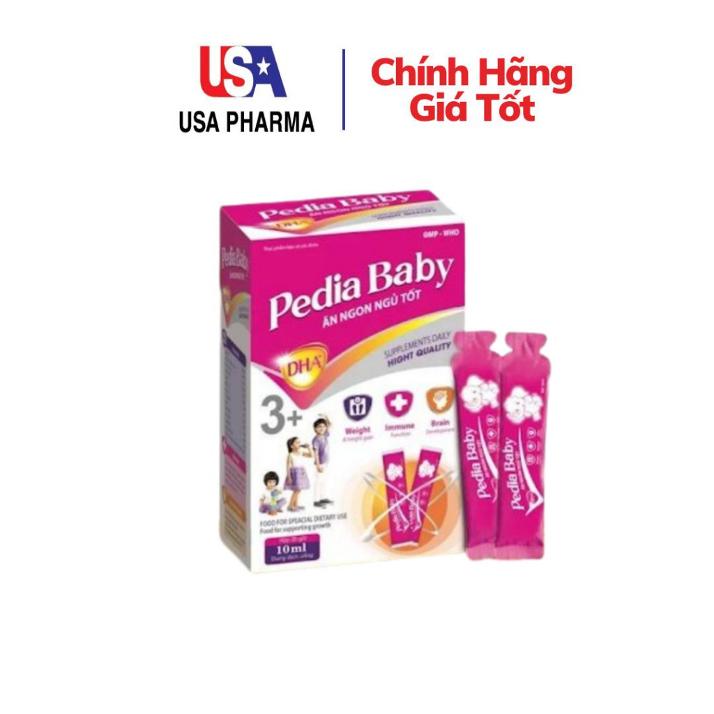 PEDIA BABY Giúp ăn ngon ngủ tốt bổ sung lysine ,vitamin và khoáng chất ...
