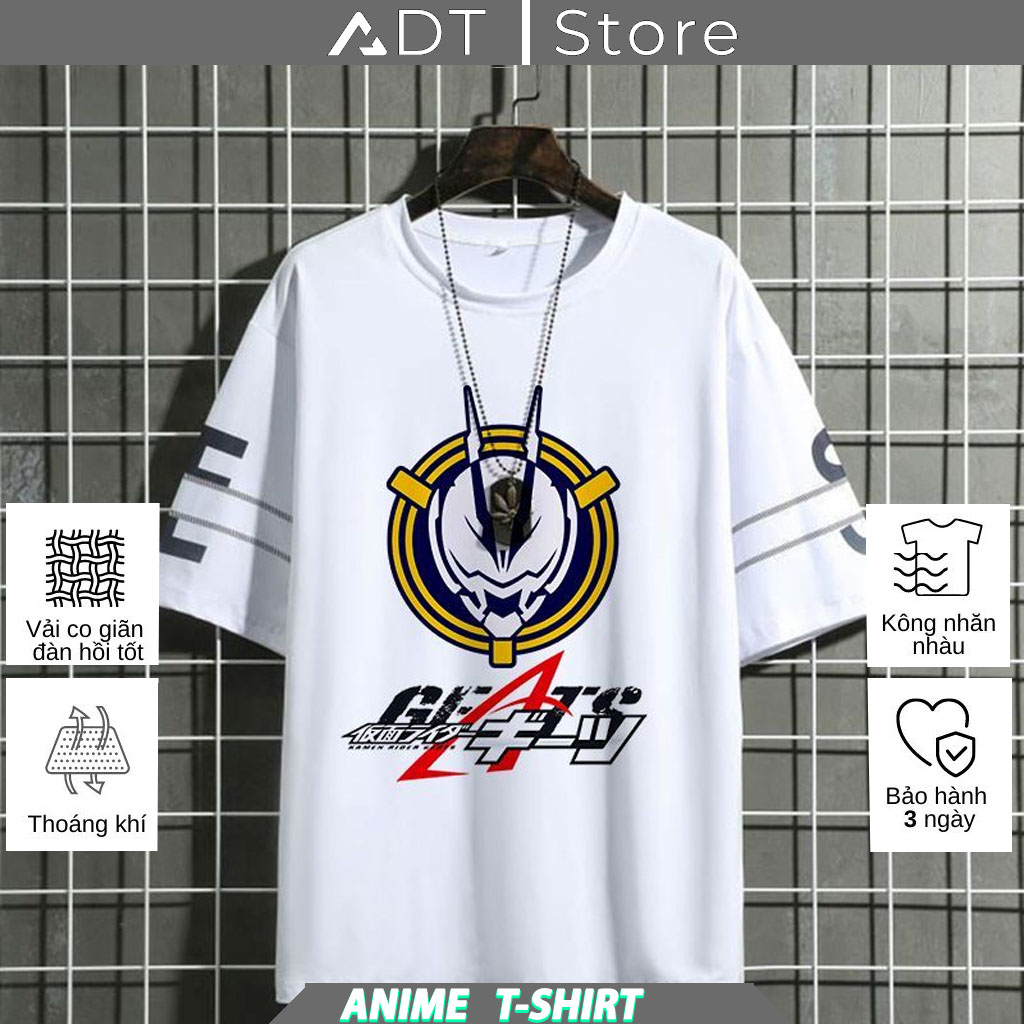 Áo Thun Tay Ngắn Hóa Trang Nhân Vật Kamen Rider GEATS DGP JGP cực chât giá rẻ độc đẹp | Shopee ...
